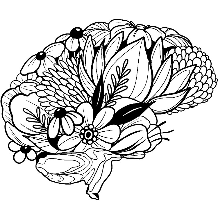 Beautiful Brain - INK DROPS